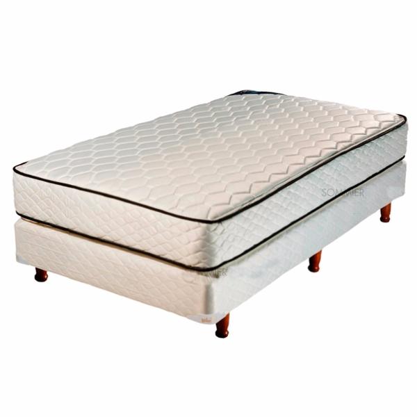 Juego Sommier Piero Foam Densidad 25kg 80X190 – Amalfi